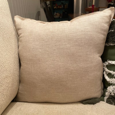 Tissue Cover Box, Linen Fabric Tissue Cover With Cotton Muslin Lining ...