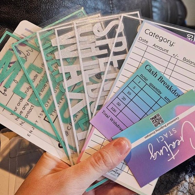 Wallet Dividers With Tabs Colorful Cash Dividers for Wallets Cute Cash ...