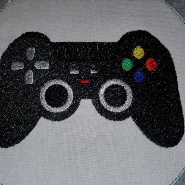 Video Game Controller Embroidery Design (2–7.5 Inch) – Mini Design ...