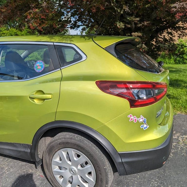 Sakura Asexual Sticker, Waterproof Ace Pride, Ace Sticker, Subtle Pride ...