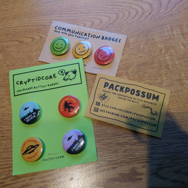 Communication Badges - for Autistic Adults and Children / AAC ...