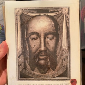 HOLY FACE of Jesus 8 X 10 Print, Full Color, Unframed, Printed From ...