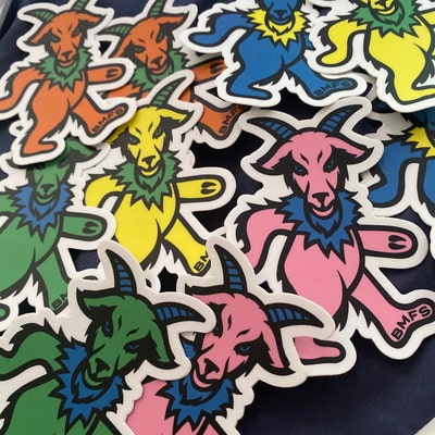 Billy Strings Sticker Package Dancing Goats - Etsy
