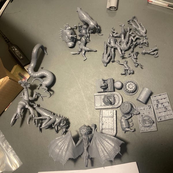 Troglodyte, Miniature for Dungeons and Dragons by Mz4250 - Etsy