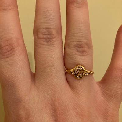 Chained Star Ring-dangling Star Ring-dainty Soft Chain Chic - Etsy