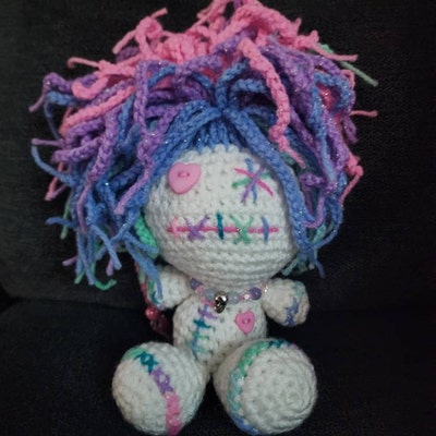 Creepy Cute Voodoo, Gothic Horror Doll, Voodoo, Scary Art Doll, Ready ...