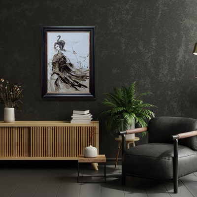 A4 Timber Wood Effect Photo Frame Wood Effect Poster Photo Frame With ...