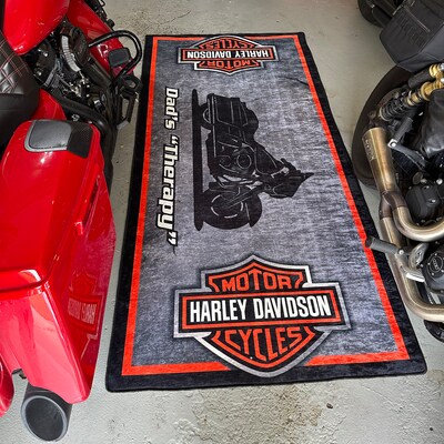 Ducati Corse Personalized Rug Motorcycle Floor Bottom Pit Mat - Etsy