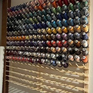 Thread Rack-serger Thread 2 1/4 In. Spacing 80 Spools - Etsy