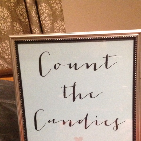 Count the Candies Game, Printable Count the Candies, Guess the Number ...