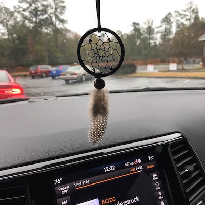 Custom Crystal Car Charm, Macrame Crystal Car Hanger, Crystal Car ...
