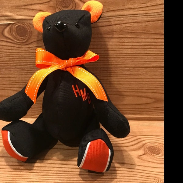 13" Memory Bear Pattern, Jingle Bear Keepsake Teddy, PDF Sewing PATTERN ...