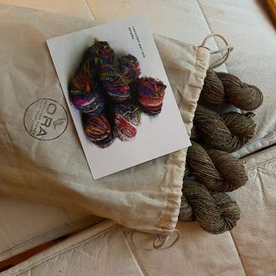 Habu Textiles Paper Yarn for Weaving, Crochet, Knitting. Silk Wrapped ...