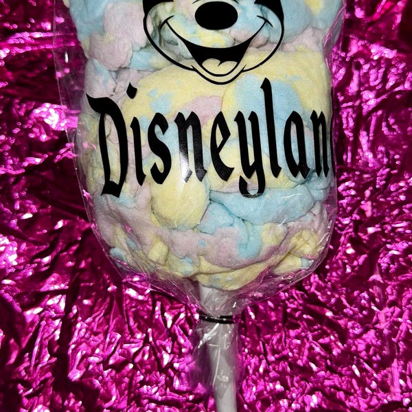 Custom Cotton Candy Party Favors, Custom Magical Mouse Birthday Mickey ...