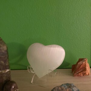 Crystal Heart Display Stands one - Etsy