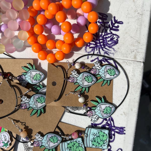 Goth Sandworm Charms Halloween Charms Ouija Coffin Tombstone Charms ...