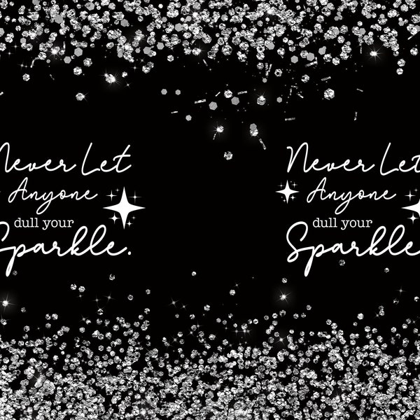 Seamless Silver Glitter Confetti Clipart - Borders Clip Art, Silver ...