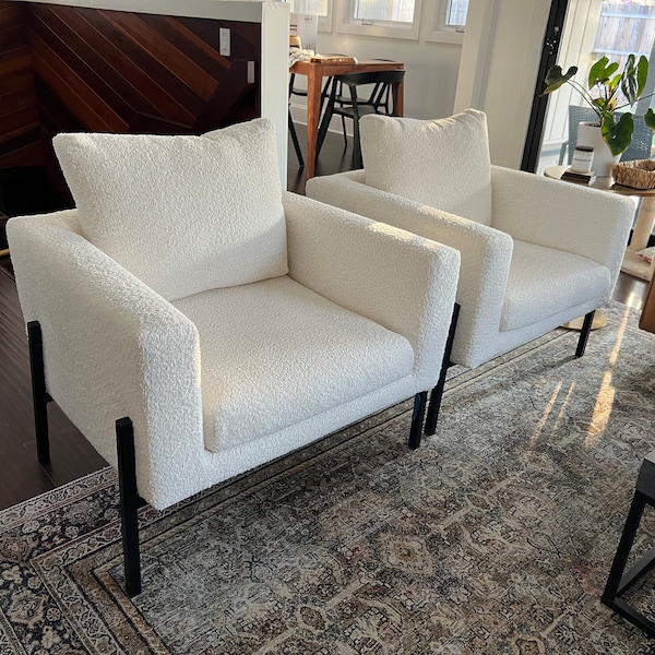 KOARP Armchair Cover Slipcover Hand Made With Multiple Color and Fabric ...