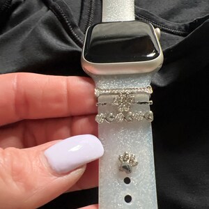 Cross Stackable Watch Band Charms for Apple Watch, Fitbit, Watch Sports ...
