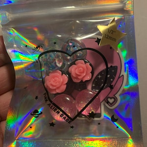 Cady Love Heart Blue Neon Green Pink Glitter Shaped Ear Plugs Gauges ...