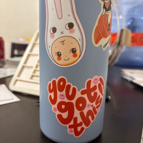 You Got It Cake Sticker Vinyl Laptop Sticker, Vinyl Water Bottle ...