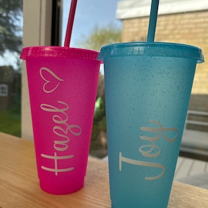 Easter Bunny Cold Cup 16oz With Lid and Straw, Reusable. Pink Bunny - Etsy