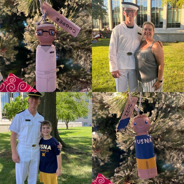 Hand Painted Custom Peg Dolls - Etsy
