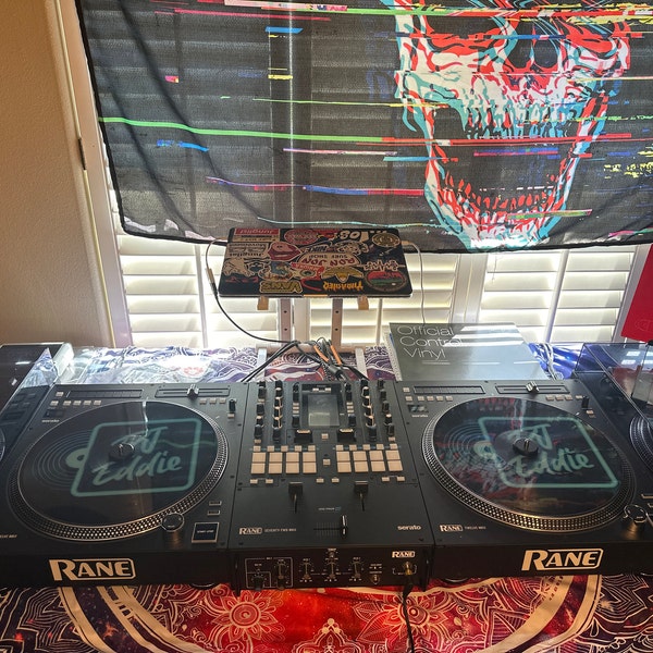 YOUR Logo custom RANE 12 Control Vinyl Pair - Etsy