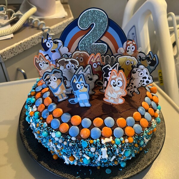 BLUEY TAILS 120g Sprinkles • Cake Decorating Australia • Sprinkle Mix ...