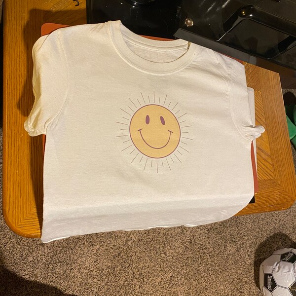 Sunshine Smiley Face PNG Sunshine PNG Smile Shirt Retro Smiley Face ...