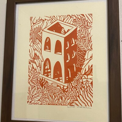 The Dance Linocut - Etsy