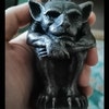 Gothic Imp Gargoyle, Small Irving in Blackened Iron, Cast Shadows ...