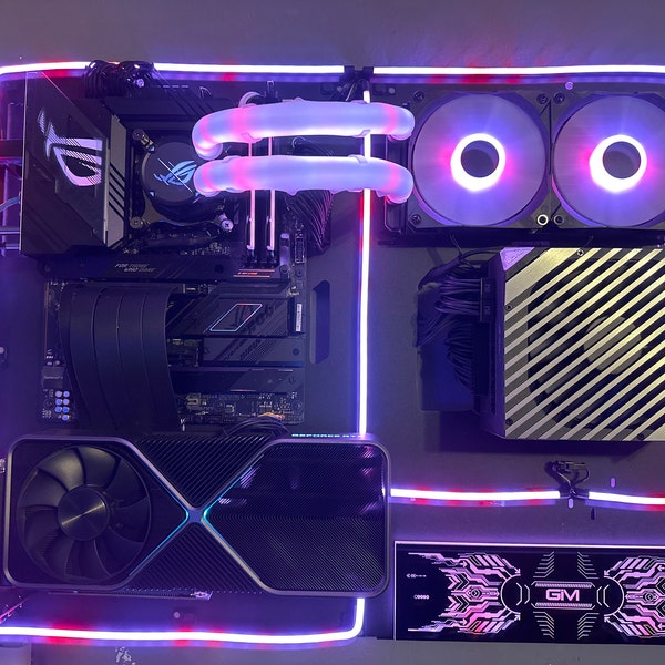 Wall Computer, Computer Wall Mount, Space Case, Open Case, Full ATX ...