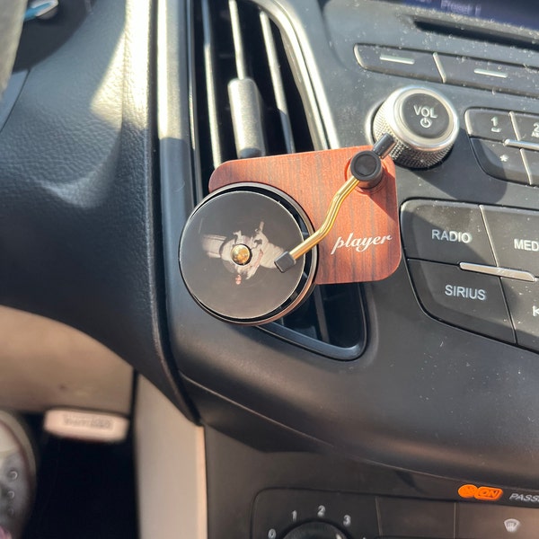 Custom Rock Bands Album Cover Car Air Freshener, Car Vent Clip Perfume ...