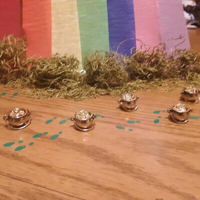 St. Patrick's Day Pot of Gold Coins for a Leprechaun miniature - Etsy