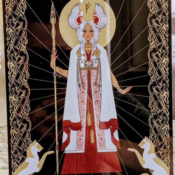 INARI Inari Ōkami Print Japanese Goddess Japanische Göttin Déesse ...