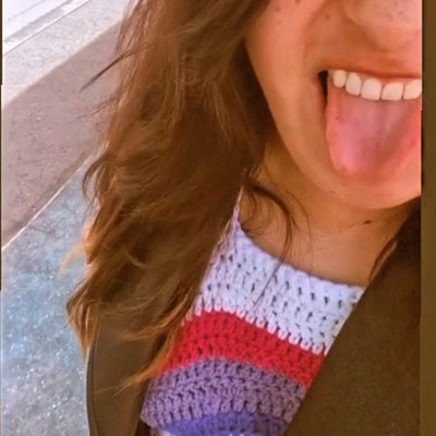 Lesbian Pride Crochet Top - Etsy