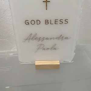 God Bless Acrylic Sign - Etsy