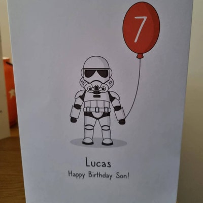 Superhero Personalised Birthday Card Boys Birthday Card - Etsy