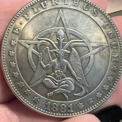 Baphomet Coin - Etsy