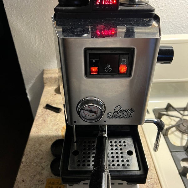 Modified Gaggia Classic Pro Evo W/upgrade Kit for Brew, Steam, & Flow ...