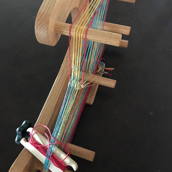 Loom-the Minstrel - Inkle Small Travel Sized Weaving Loom-makes 5 Foot ...