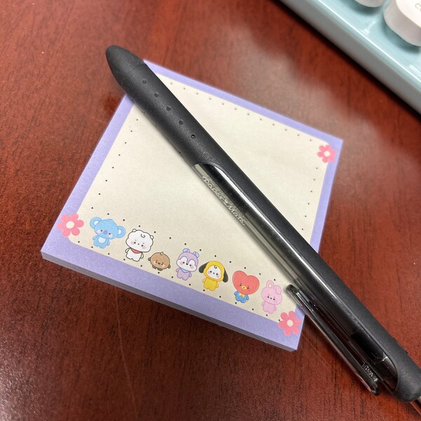 BTS Inspired Sticky Notes! BTS Inspired Merch, Gifts for ARMY, Cute ...