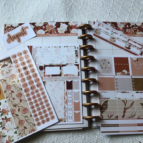 Printable Budget Sticker Kit Planner Stickers for Erin Condren ECLP and ...