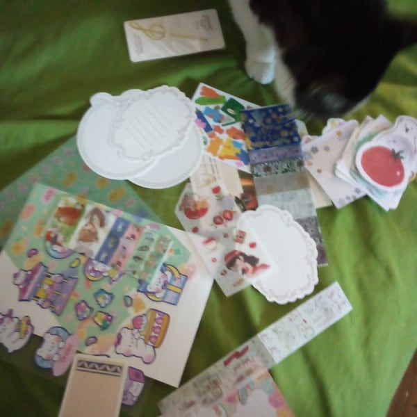 Q-lia Melty Couleur Sticker, 3d Holographic Sticker, Epoxy Sticker ...