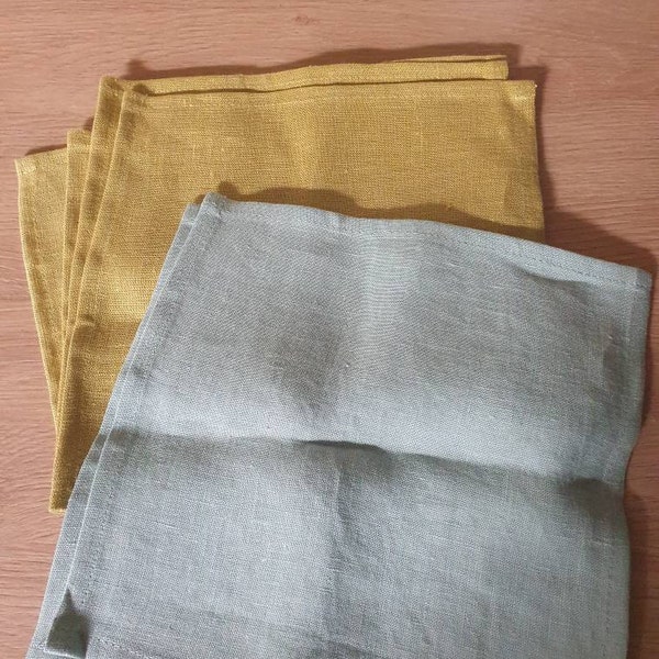 Linen Napkins. Table Runner. Cloth Napkins Set. Dinner Cocktail ...