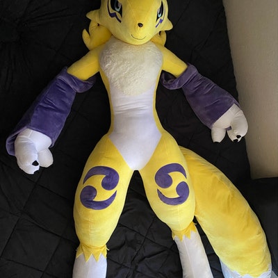Renamon Custom Made Plush 79 - Etsy