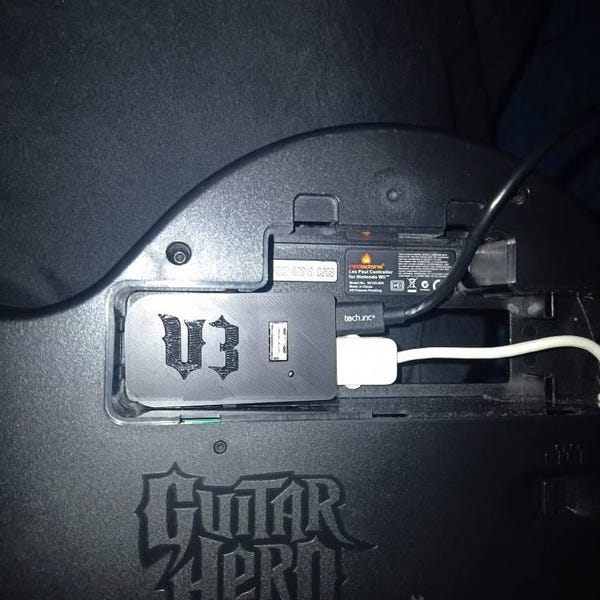 V3 Wii/usb Guitar Adapter WITH TILT for Clone Hero and RB4 (rock Band 4 ...