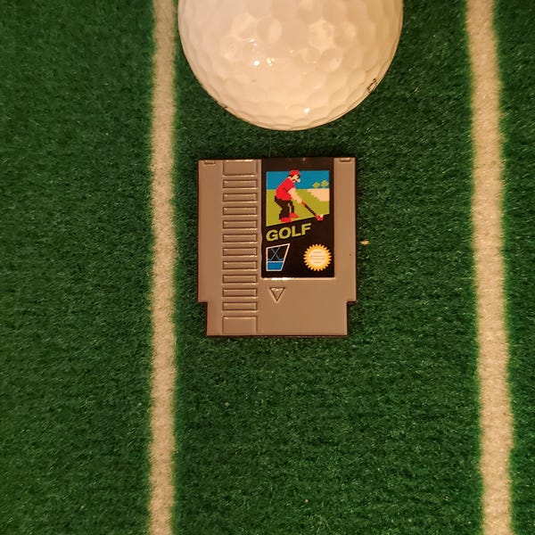 8-bit Golf Ball Marker - Etsy