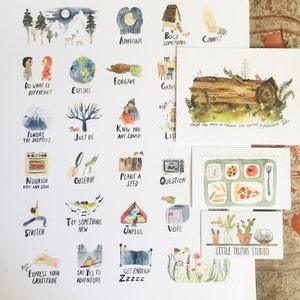 Abcs of Life Print, ABC Art Poster, Alphabet Print, Wall Art, Baby ...